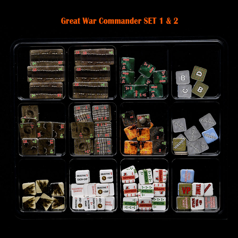 Big Set for “Great War Commander” by Hexasim – CUBE4ME