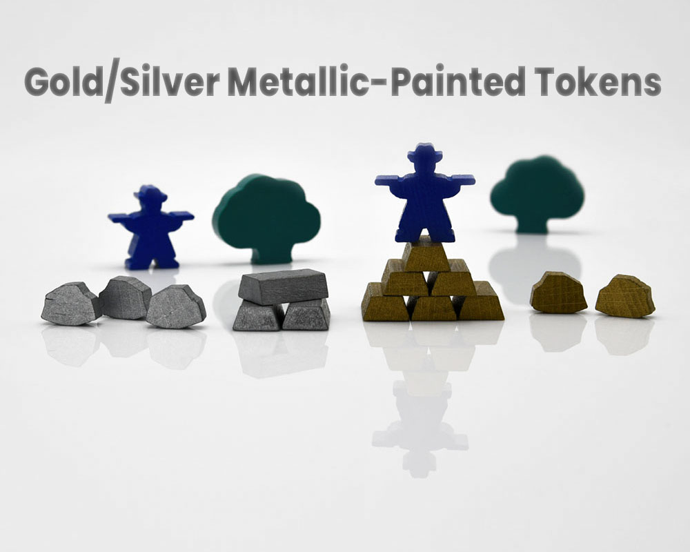 Bandit’s Bounty: Metallic Tokens Set – CUBE4ME